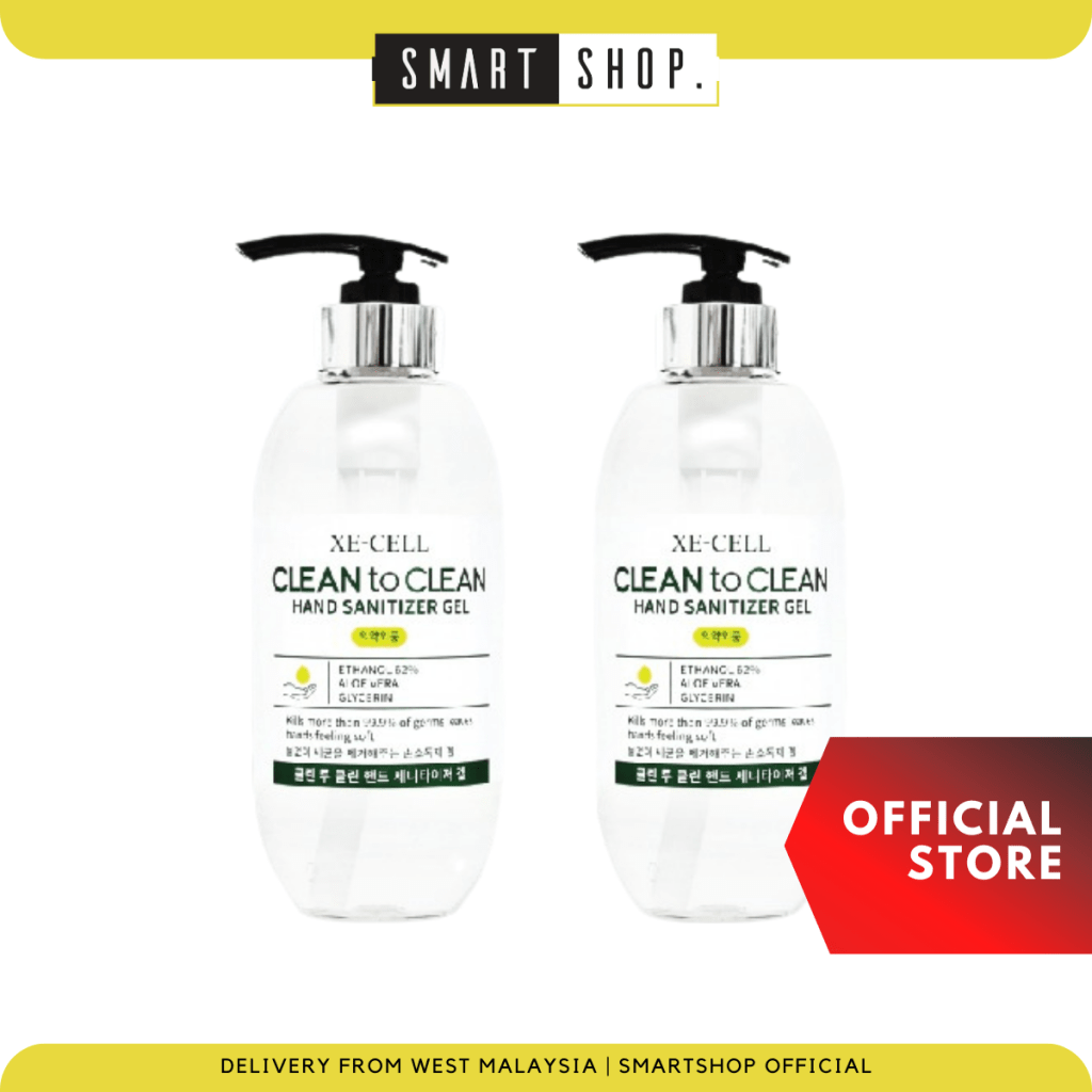 CLEAN TO CLEAN HAND SANITIZER (5 BOTTLE) | SMARTSHOP