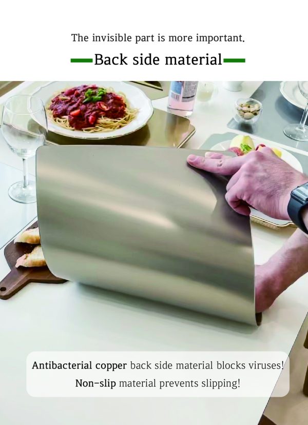 Vernox Table Mat & Real Metal Coaster | SMARTSHOP