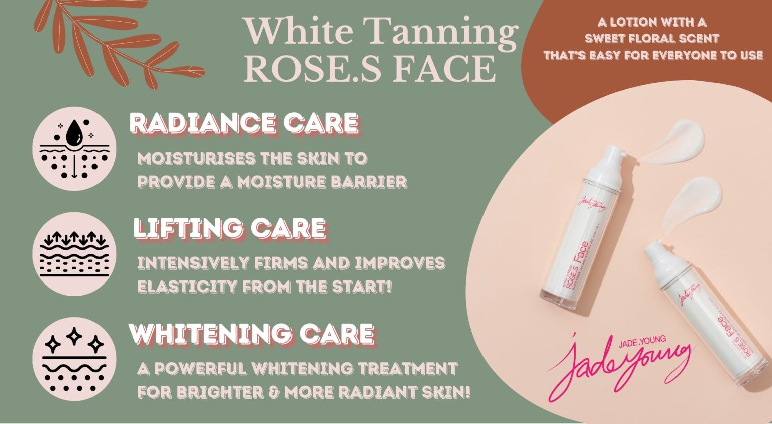 White Tanning Rose.S Face | SMARTSHOP